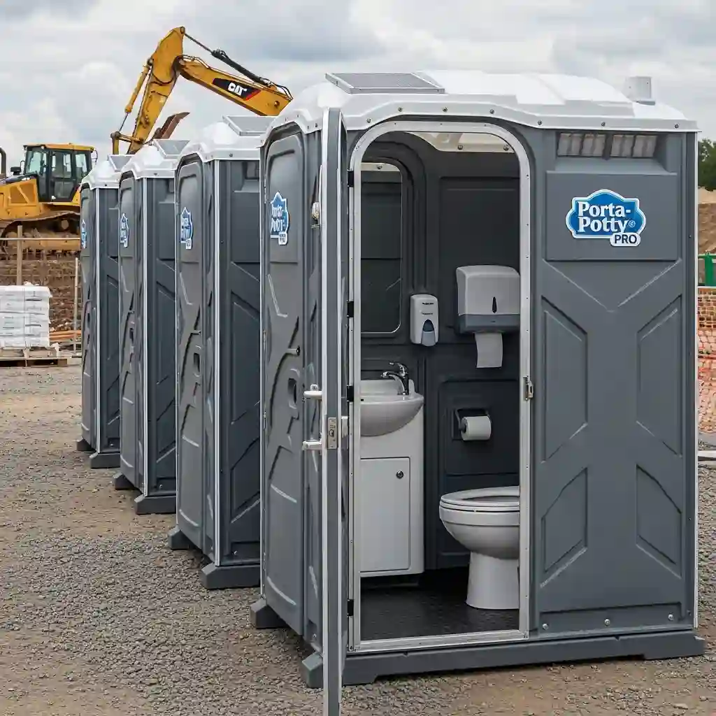 Deluxe Flushable Porta Potty Rental | Premium Portable Toilets